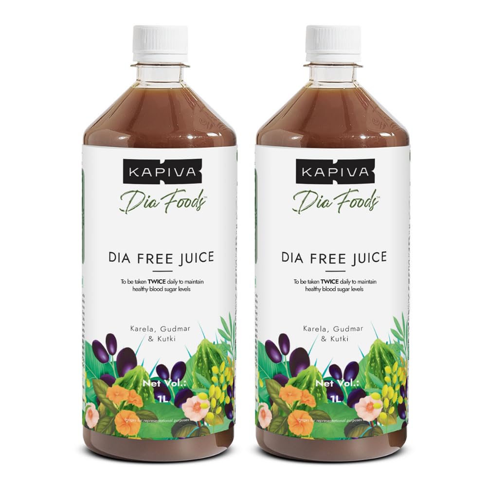 Kapiva Dia Free Juice, 1L | Clinically Proven Diabetic care | Amla ...
